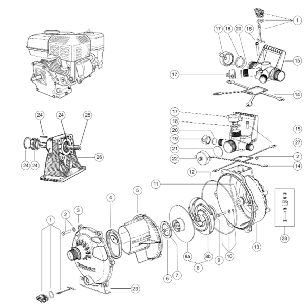 Davey Engine 5155H/5165B