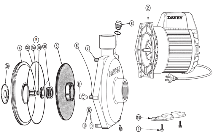 Davey Pumps Spare Parts Catalogue | Reviewmotors.co